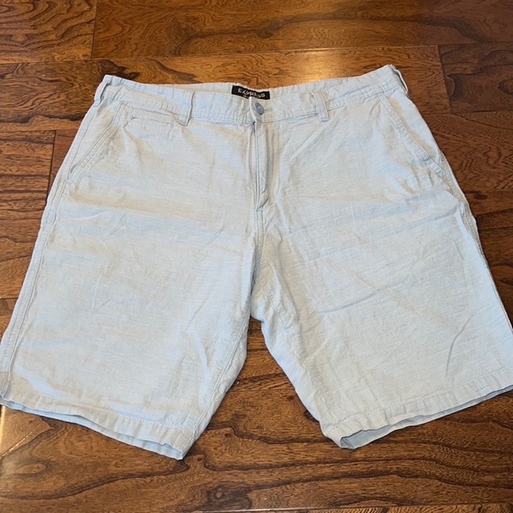 Express | Shorts | Mens Express Linen Blend Shorts | Poshmark